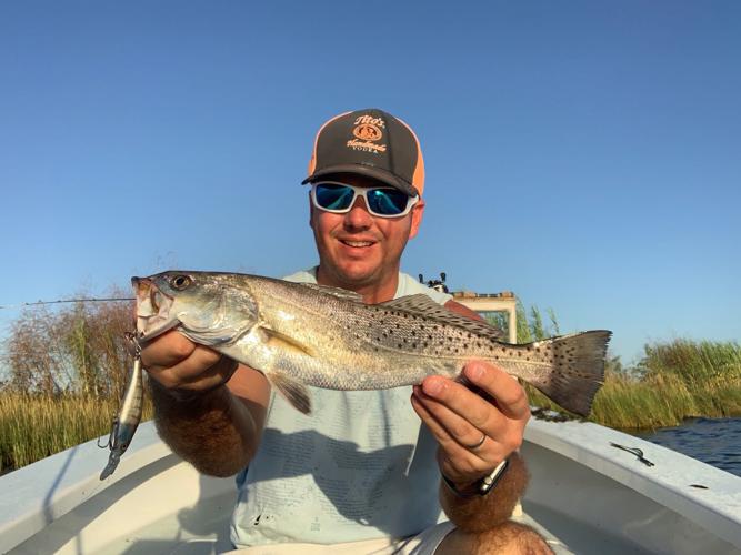 Chas Champagne finds heavier Pontchartrain trout by casting stickbaits ...
