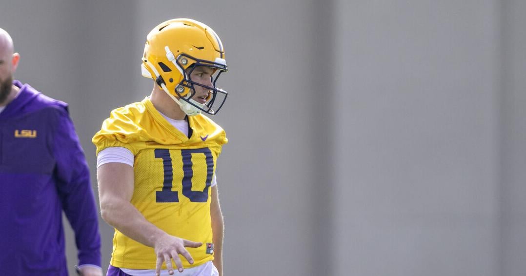 LSU football: Lane Kiffin talks QB Sam Leavitt’s progress | Football ...