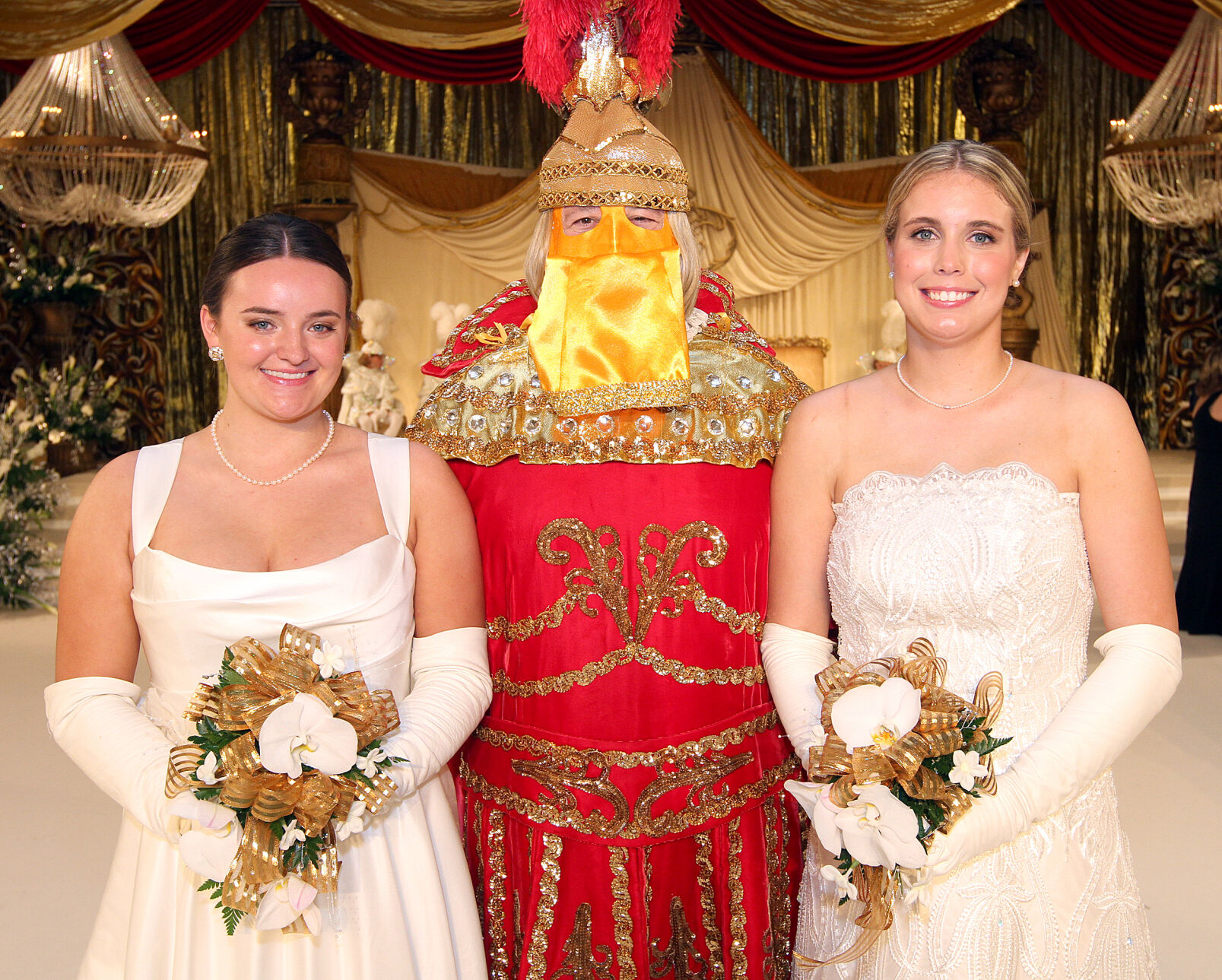 Nell Nolan: Meeting of Rex and Comus courts on Mardi Gras ...