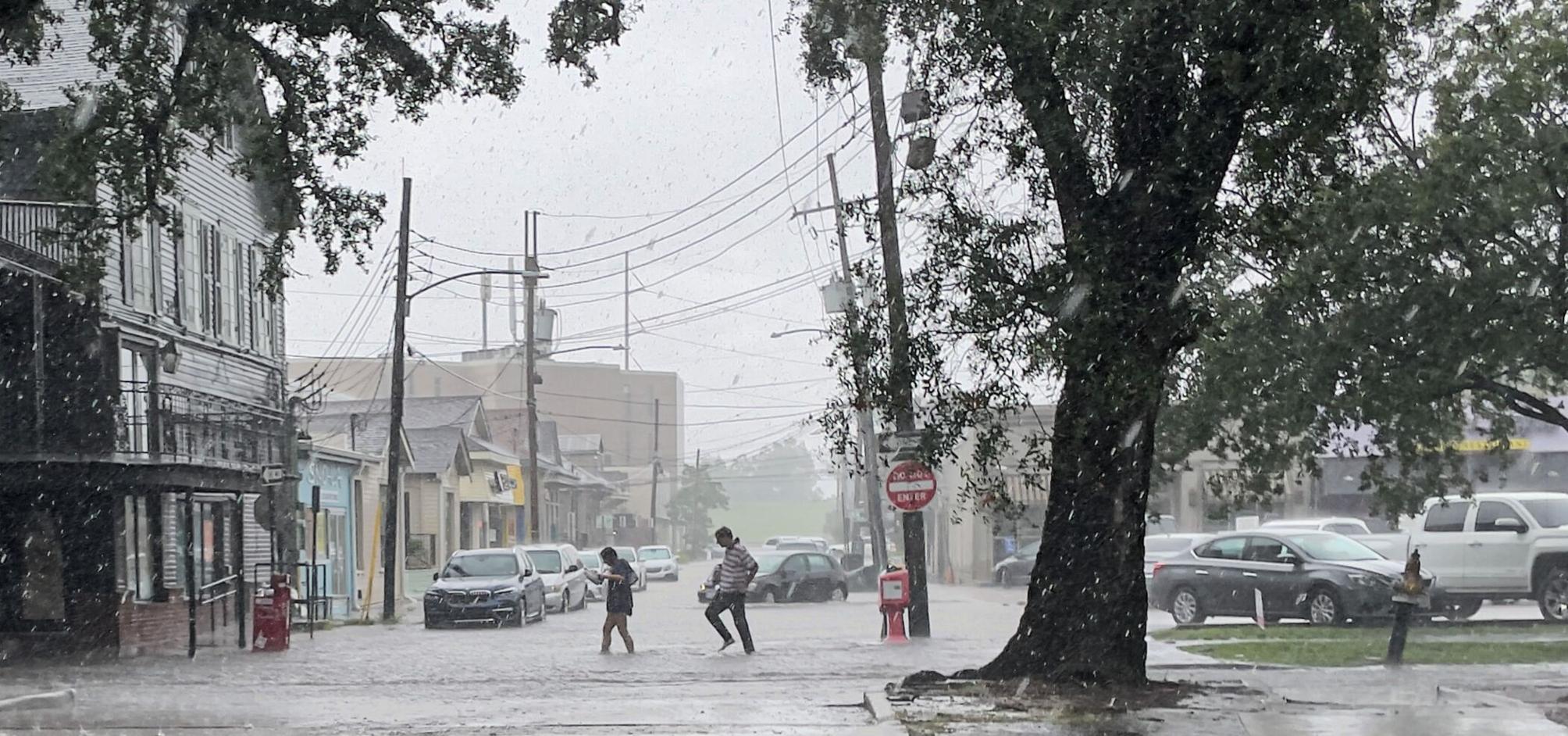 Photos: When it rains hard in New Orleans, the streets flood, really ...