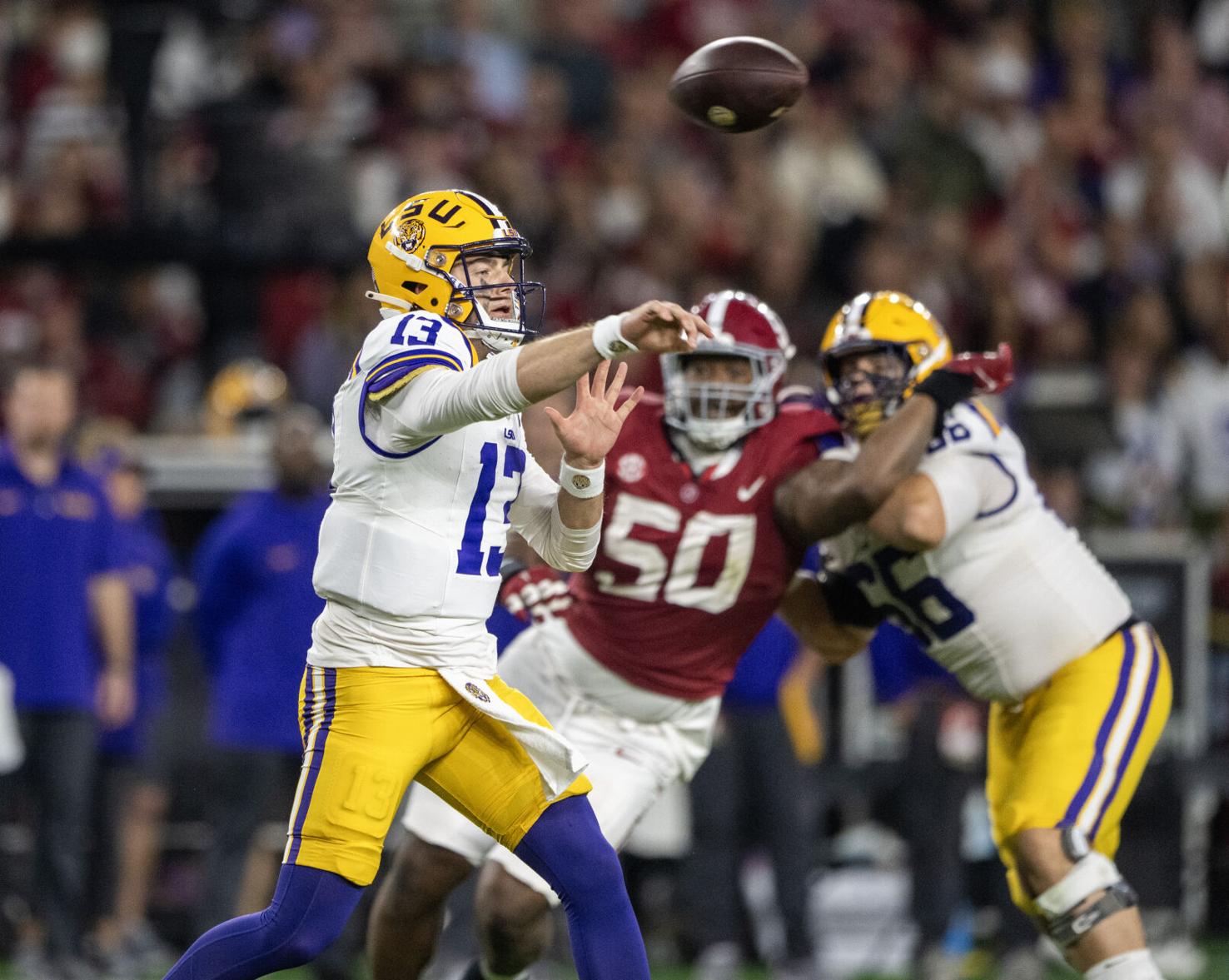 LSU preps for Florida with Jayden Daniels, Garrett Nussmeier | LSU ...