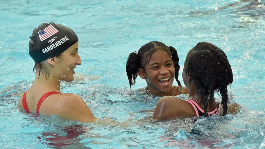 Olympian Kim Vandenberg makes waves with New Orleans East sixth-graders ...