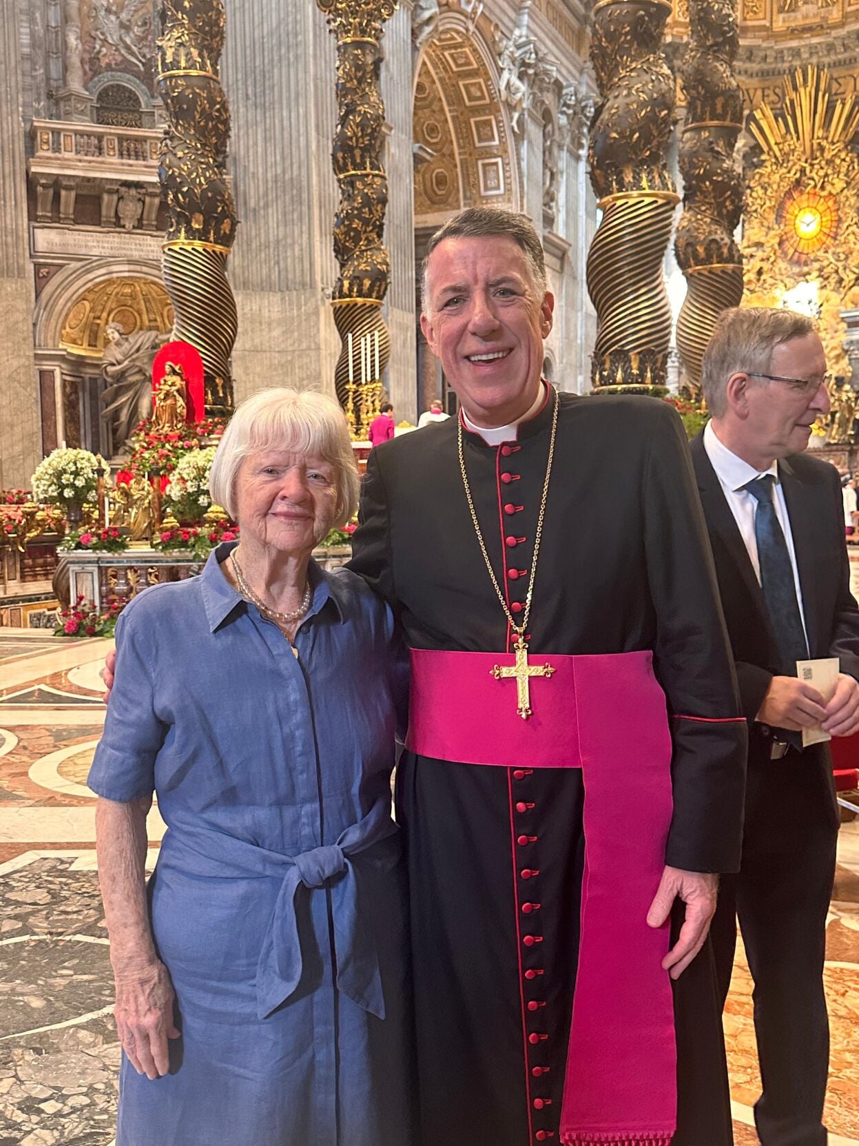 Archbishop James Checchio receives pallium from Pope Leo XIV | News ...