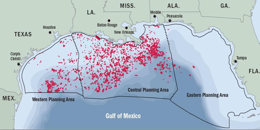 Interactive graphic: See past 10 years of Gulf of Mexico offshore ...
