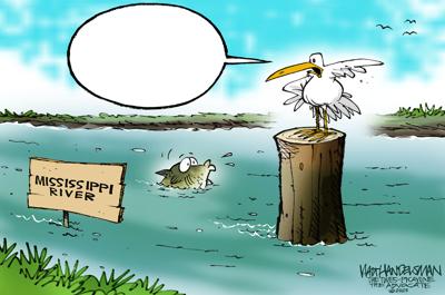 Think YOU can WIN Walt Handelsman's latest Cartoon Caption Contest ...