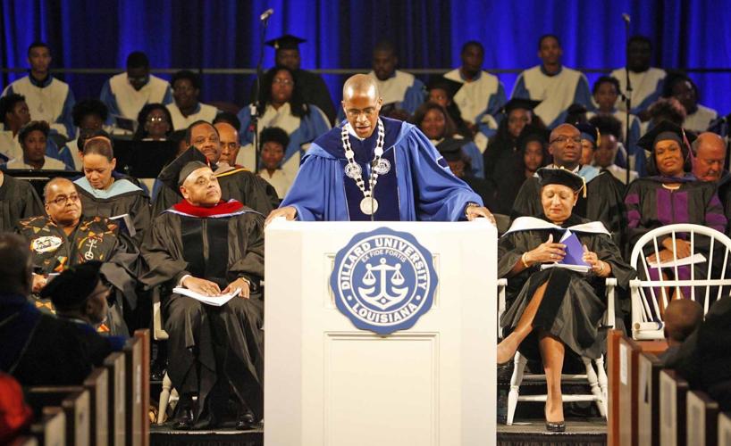 Dillard University's president is inaugurated -- 15 months into his ...