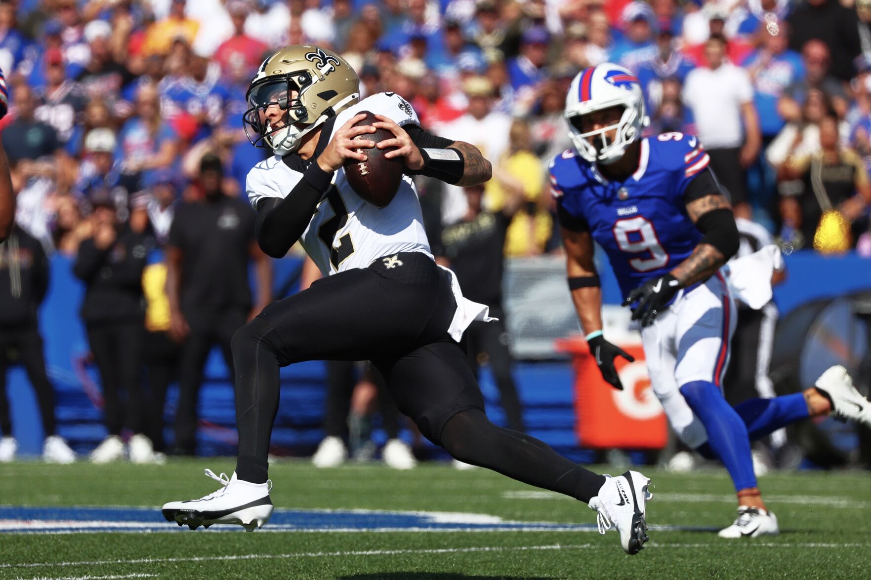 Diving into Saints Spencer Rattler's good and bad vs Bills | Saints ...