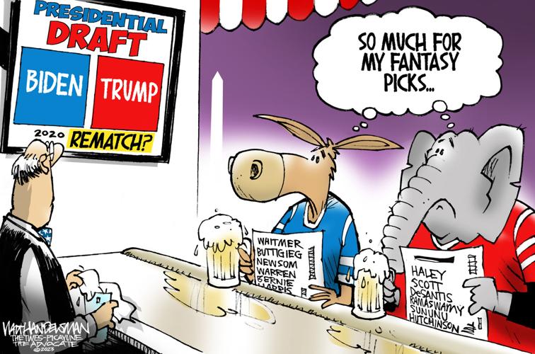 Walt Handelsman 2023 National Cartoon review | Walt Handelsman | nola.com