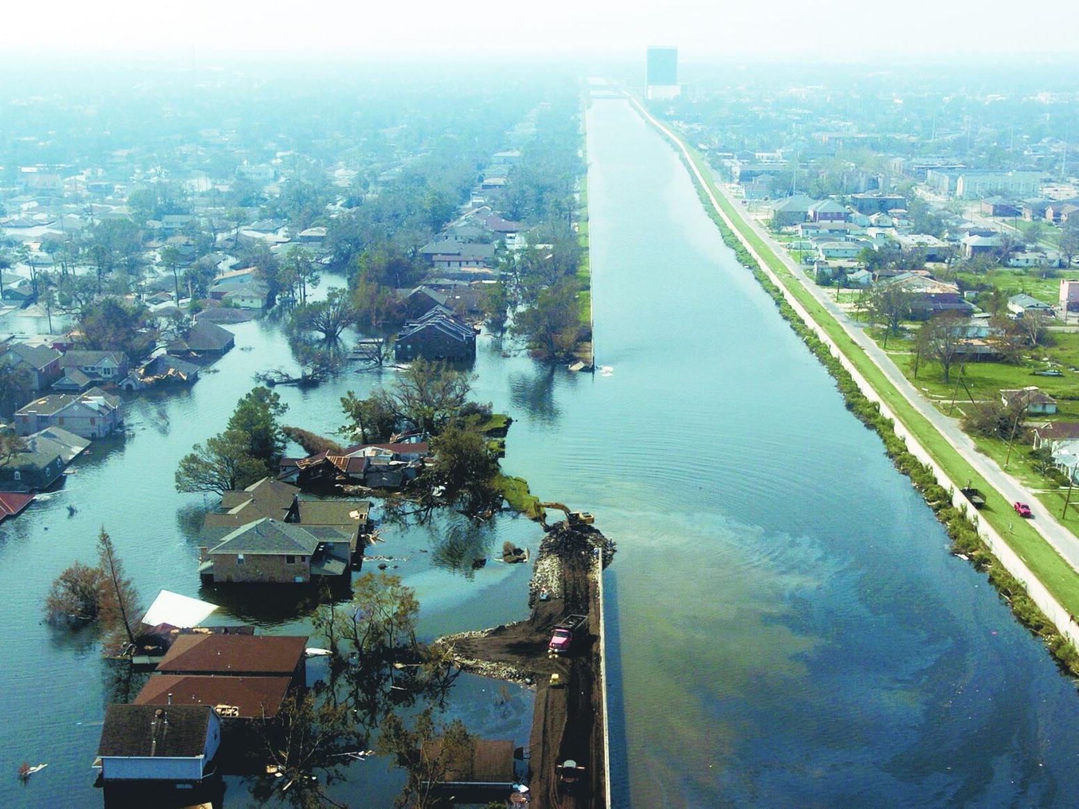 levee break katrina