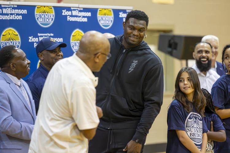 Zion Williamson spending time in New Orleans, with Pelicans | Pelicans ...