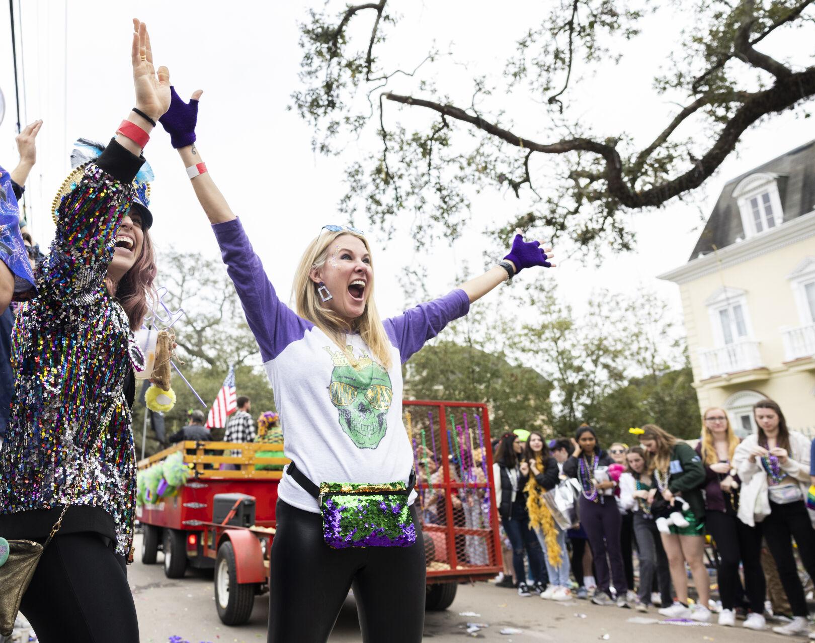Photos: Krewe of Tucks throws toilet paper, brushes and plungers on the ...
