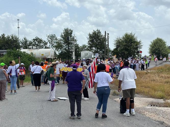 Justice Journey protests ICE in Basile and Jena, Louisiana | News ...