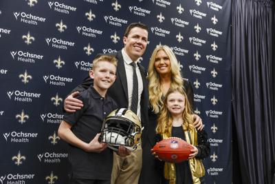 New Saints coach Kellen Moore excited about food, king cake | Saints ...