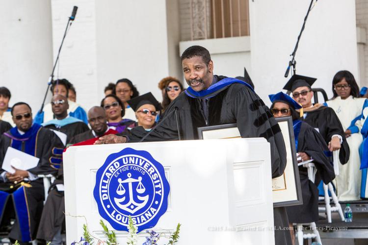 Denzel Washington gives Dillard University students four life goals in ...