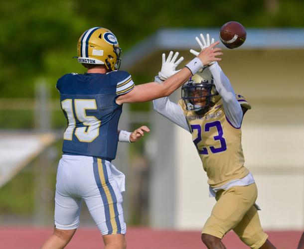 Easton wins physical spring scrimmage against Covington | St. Tammany ...