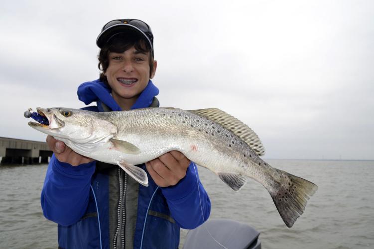 Speckled trout action in eastern Lake Pontchartrain reaching its peak ...