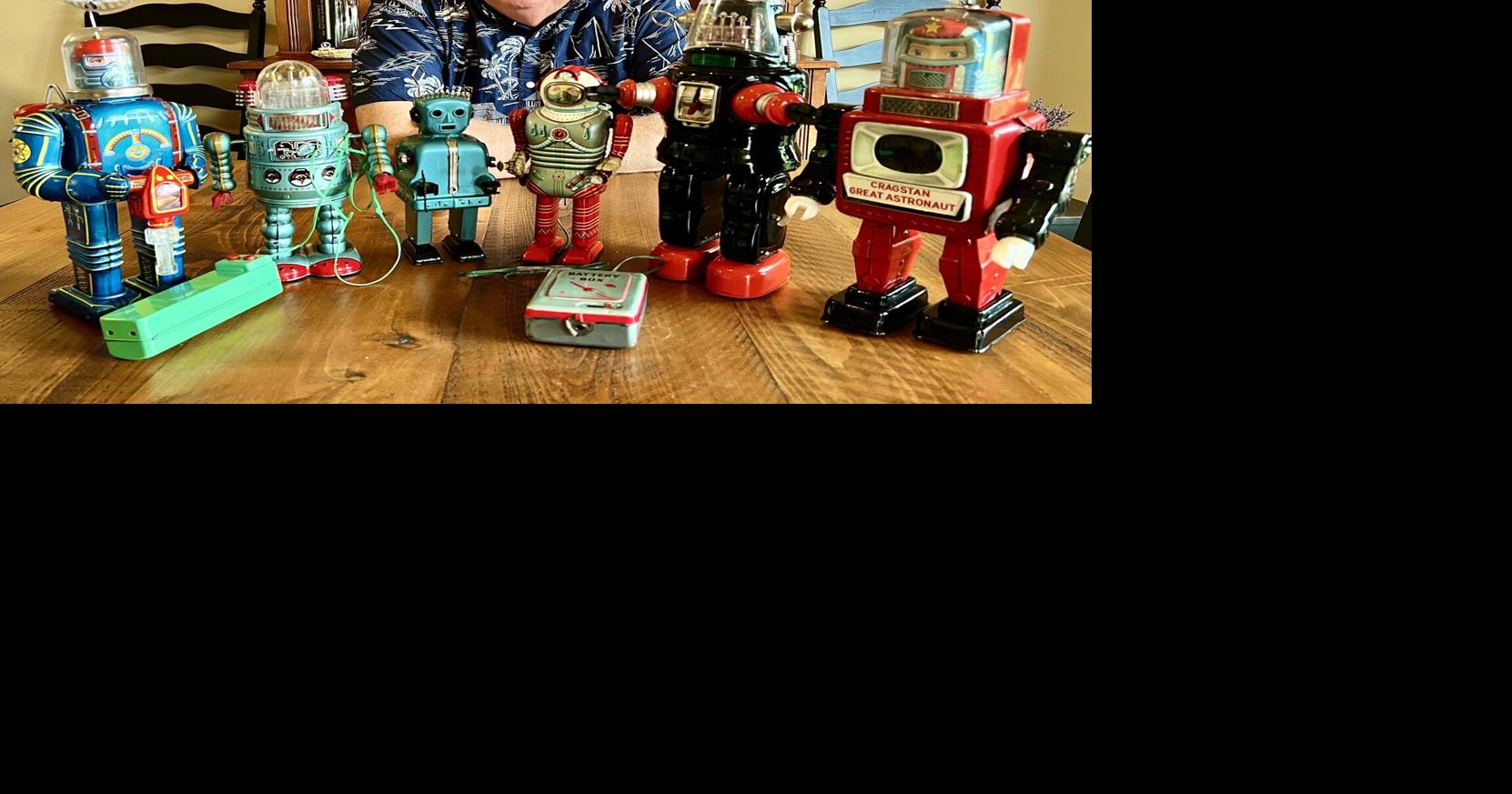 Louisiana's Kevin Hardy collects antique tin toy robots | Entertainment ...