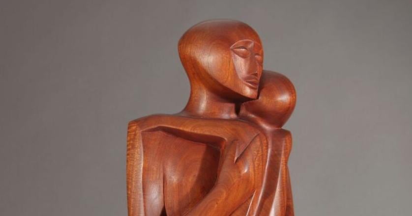 Elizabeth Catlett's mother and child sculpture at NOMA | Entertainment ...