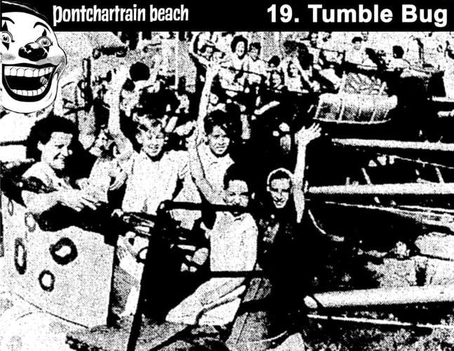 Here's your (completed) guide map to Pontchartrain Beach ...