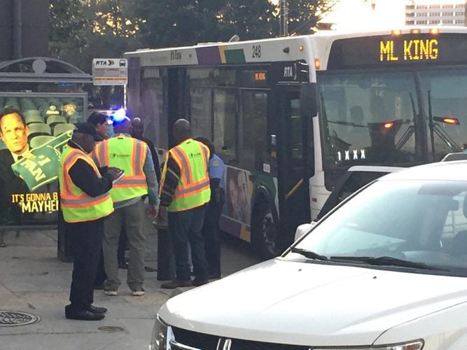 Man shot, woman injured by shattered bus window during Central City ...