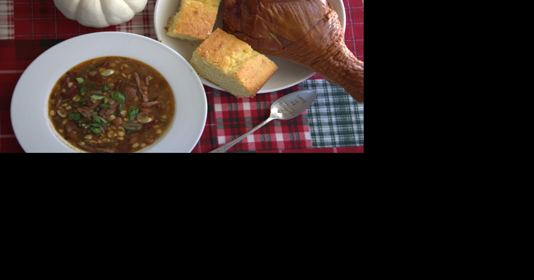 Chef Kevin Belton's turkey leg stew and sweet cornbread | Where NOLA ...