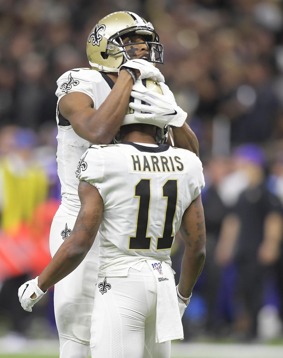 Saints All-Pros Michael Thomas, Deonte Harris return to practice, 3 RBs ...