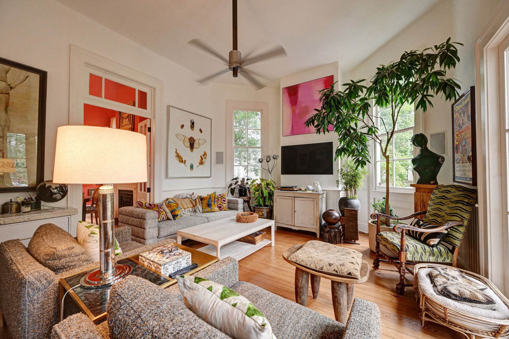 New Orleans artist's Victorian vibrant with color, texture ...