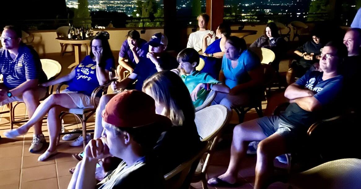 LSU fans watch CWS title game while vacationing in Italy | LSU | nola.com