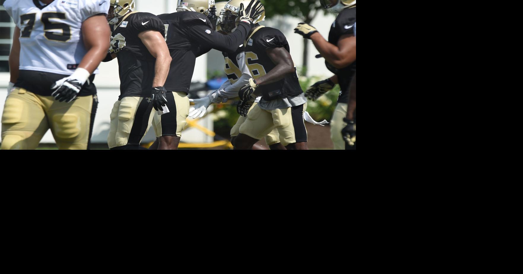Saints rookie CB Ken Crawley is starting to make his climb at training ...