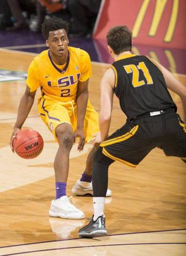 With a surprising spark from Josh Gray, LSU rolls to a big lead and ...