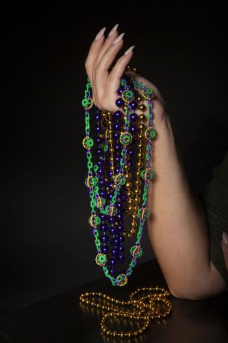 LSU Biology students 3D print biodegradable Mardi Gras beads ...