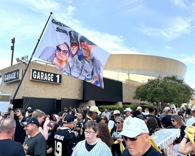 Saints gameday second-line parade honors terrorist victim ...