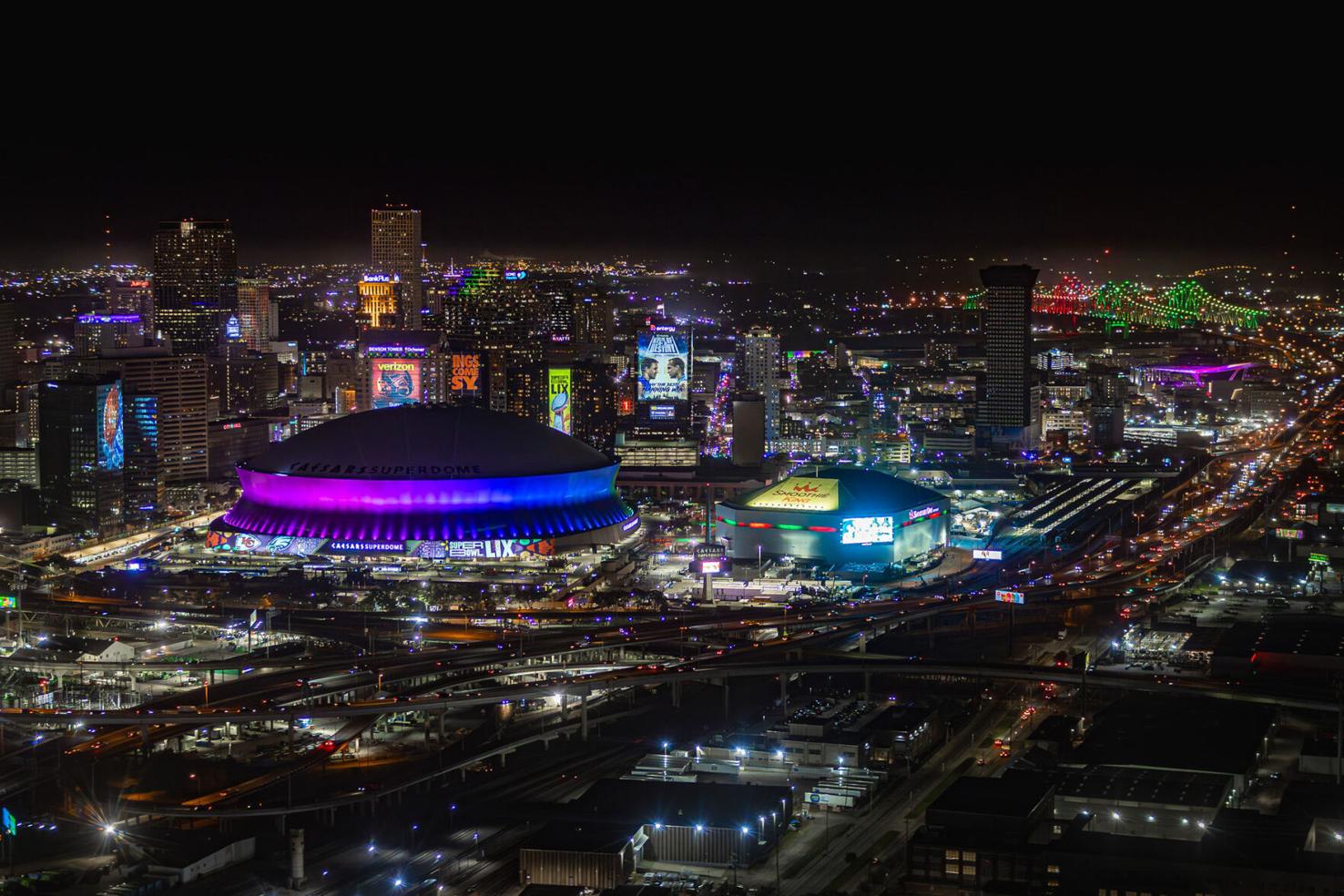 See photos of the New Orleans skyline for Super Bowl LIX | Super Bowl ...