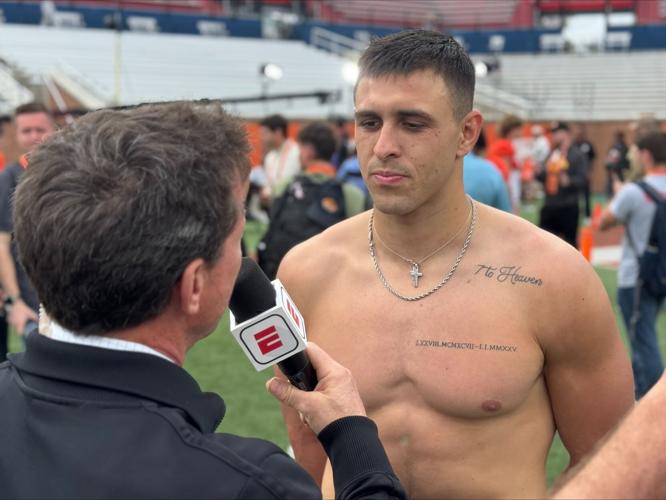 Jack Bech honoring late brother, Tiger, at the Senior Bowl | Saints ...