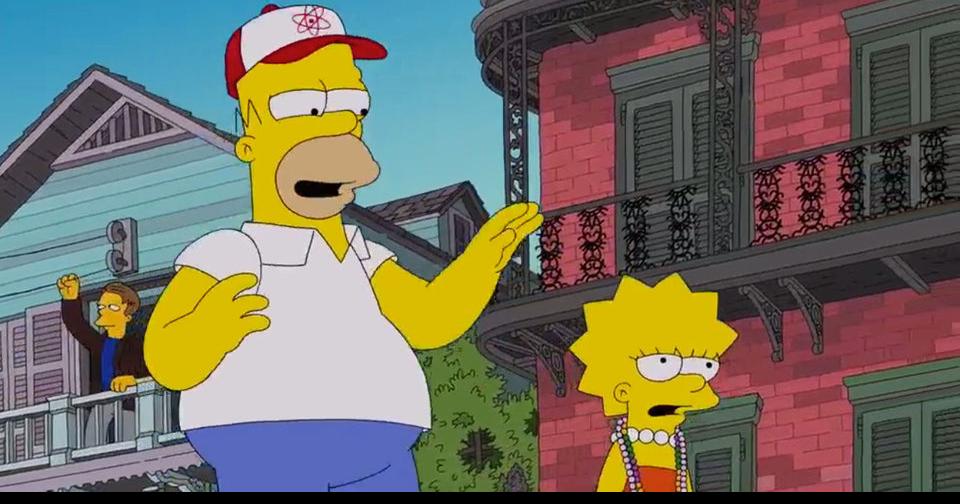 'The Simpsons' in New Orleans: Y'all come back any time | Movies/TV ...