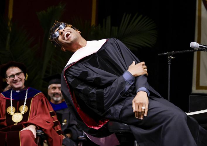 Jon Batiste speaks, sings at Loyola University commencement | Music ...
