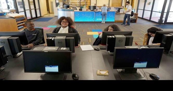 See the spiffed-up Rosedale Library Branch that's reopened in Jefferson ...