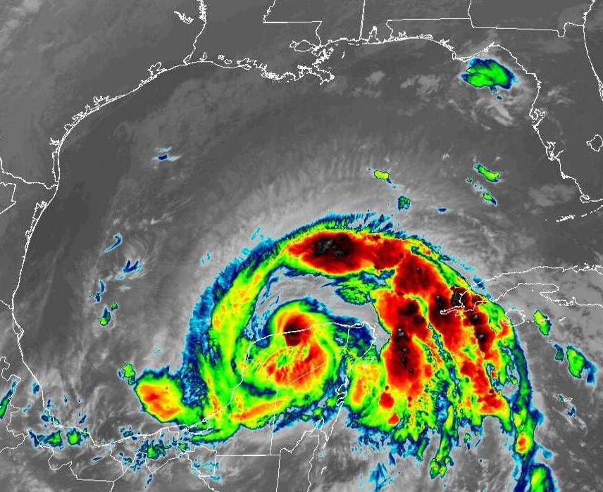 Tropical Storm Zeta heads into Gulf of Mexico on path toward Louisiana ...