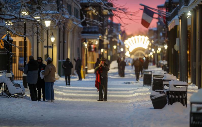 See 2025 photos of New Orleans landmarks covered in snow | Weather ...