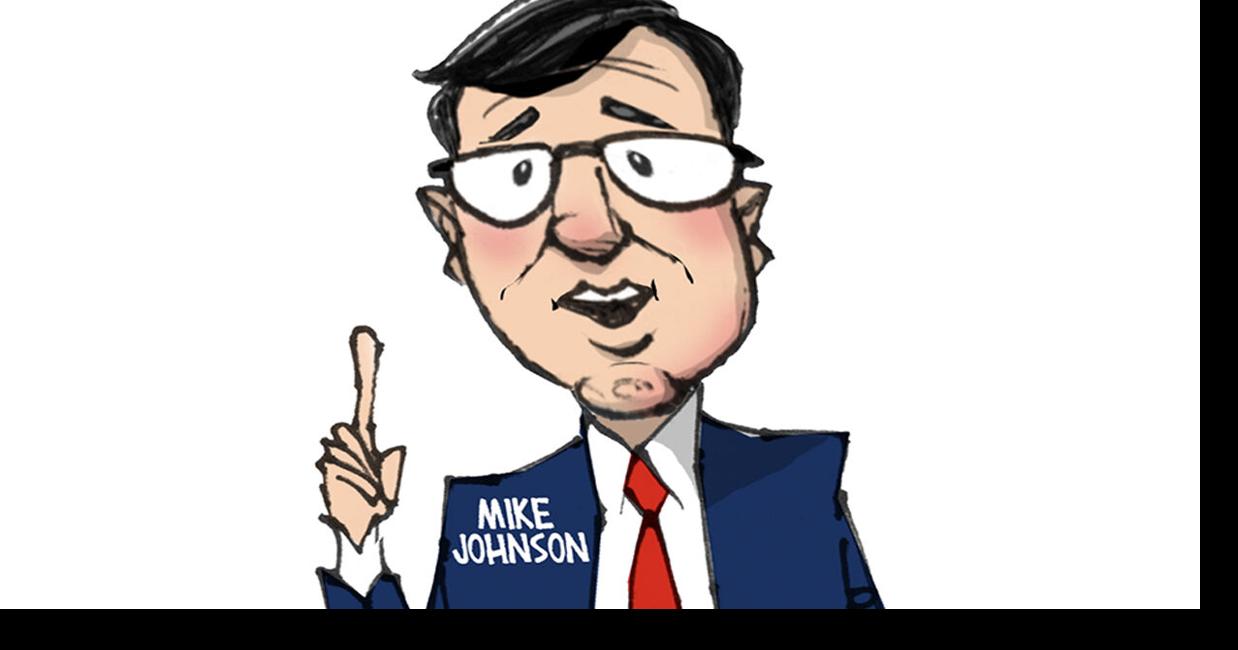 Speaker Mike Johnson political cartoon | Walt Handelsman | nola.com