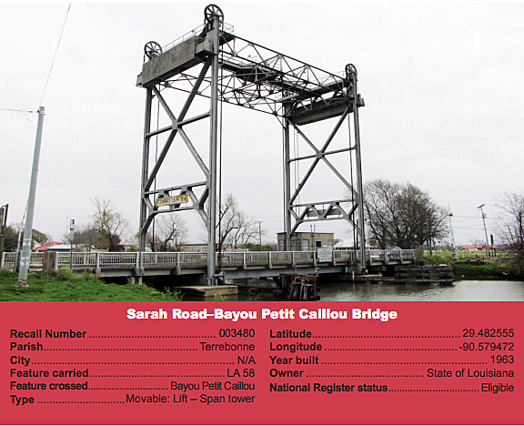19 historic bridges of Lafourche and Terrebonne parishes | Traffic ...
