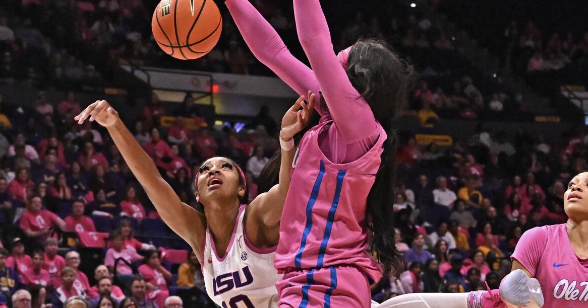 LSU's Angel Reese wins record sixth SEC Player of the Week | Womens ...