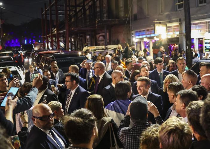 Emmanuel Macron visits Frenchmen Street in New Orleans | Music | nola.com