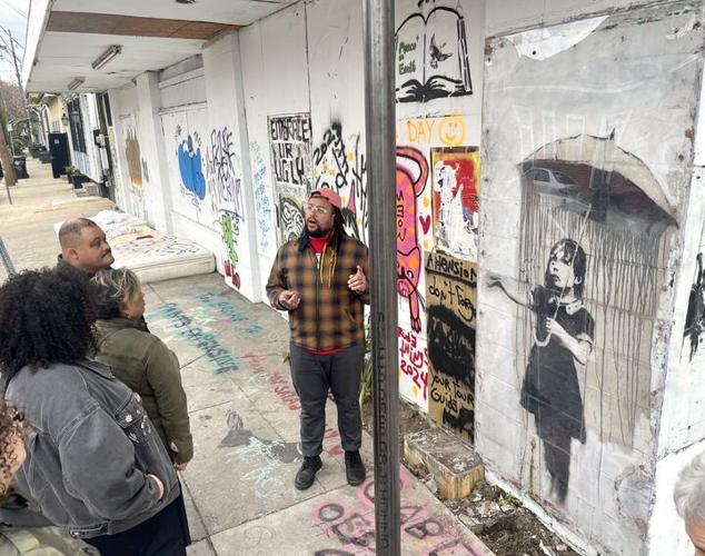 Was someone trying to steal famous Banksy in New Orleans ...