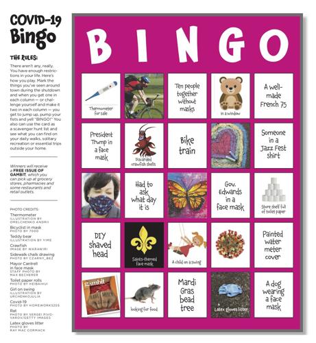 COVID-19 Bingo | Gambit Weekly | nola.com
