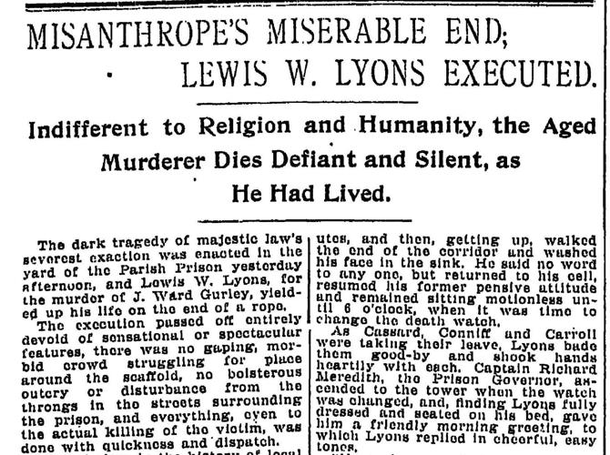 "A wild time in the Macheca Building," the 1903 Assassination of Ward ...