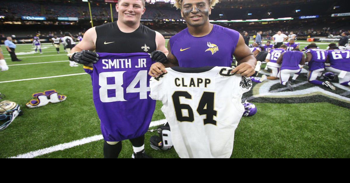 Preseason reunites Saints' Will Clapp with Brother Martin teammates ...