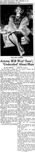 Remembering Zsa Zsa Gabor's love affair with New Orleans -- and Mayor ...