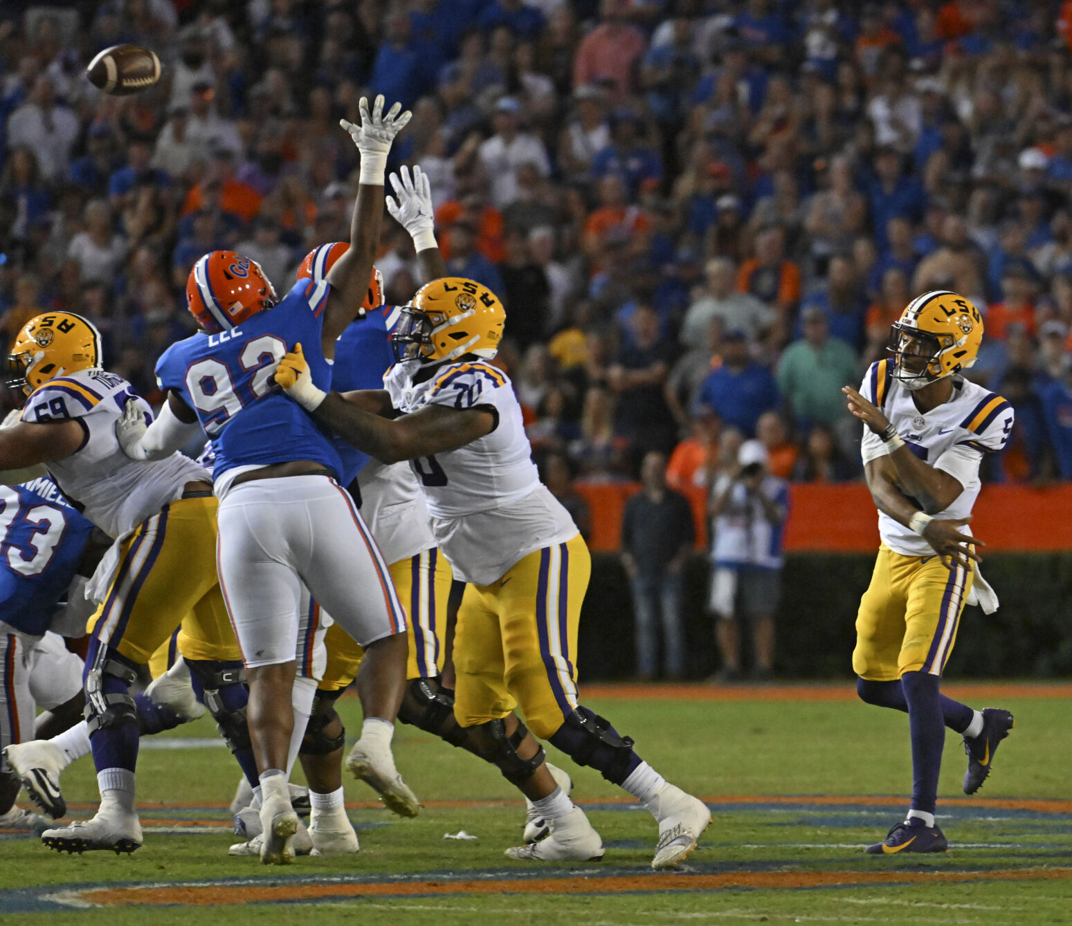 Film review: What made Jayden Daniels' game different when LSU beat ...