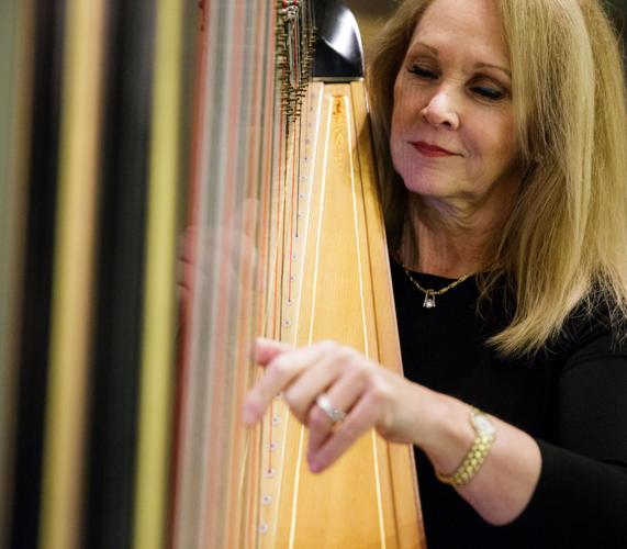 Sounds like heaven: Christmas tea is sweeter with harp in the ...